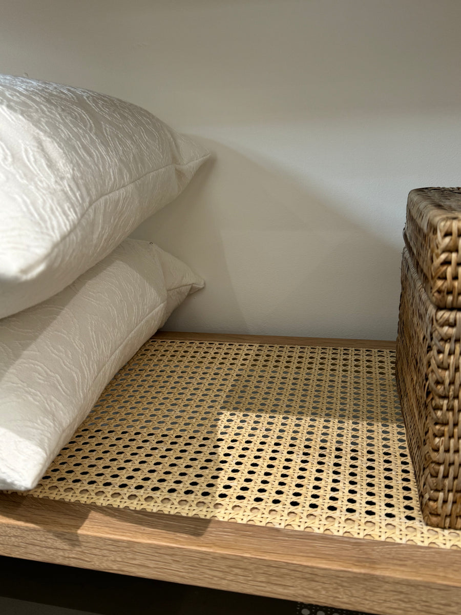 Picasso Console Table with Rattan – Pebble Home & Lifestyle