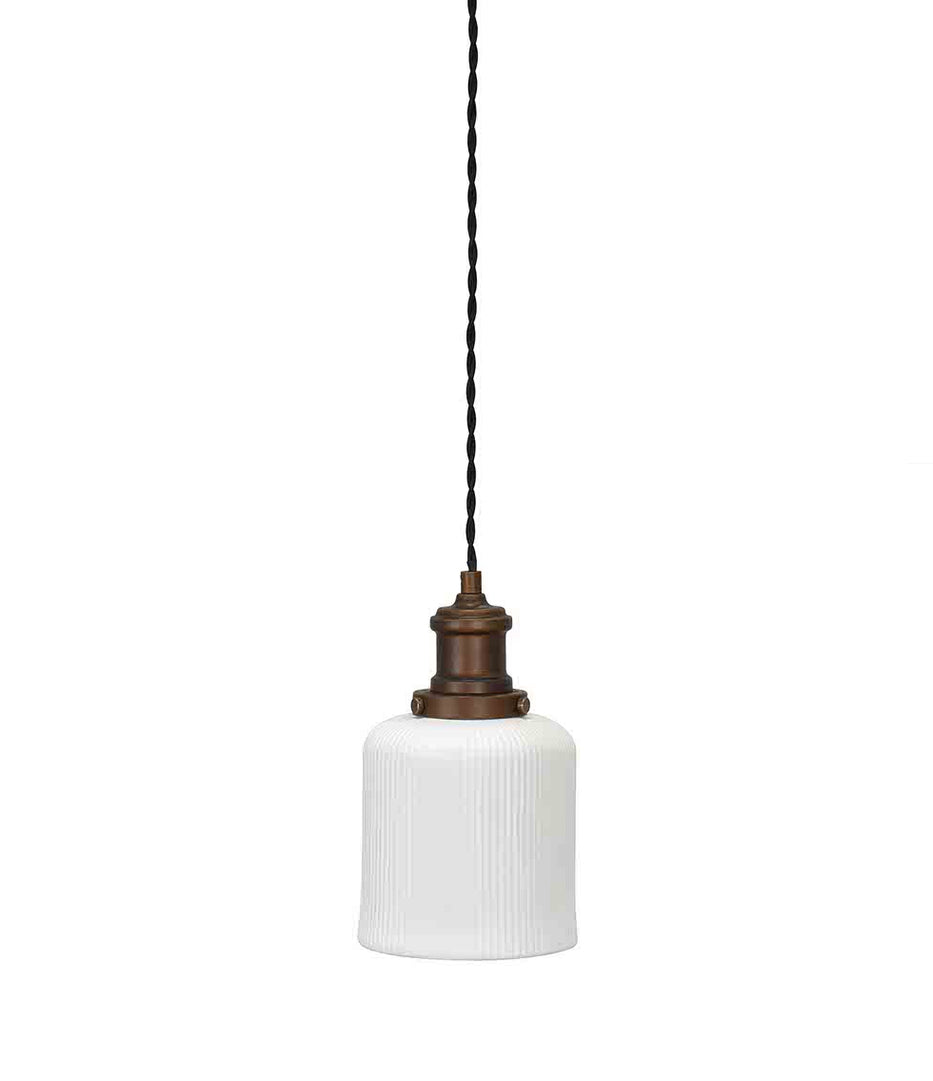 Beaulieu Ceramic Fluted Pendant Light – Pebble Home & Lifestyle